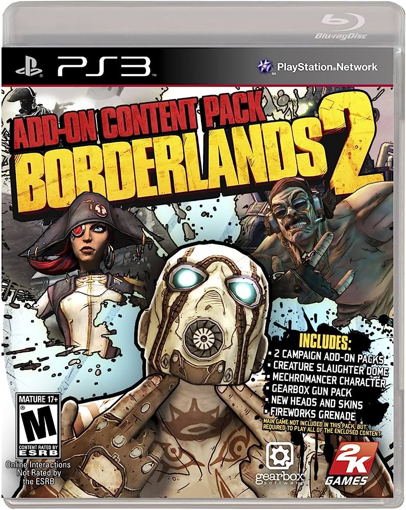 Add-On Content Pack Borderlands 2 PS3 - Game Electronic